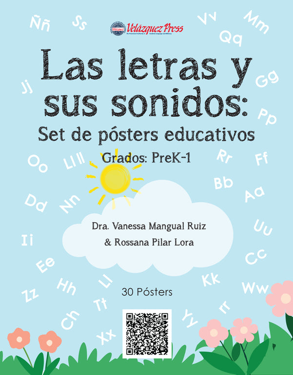 Las letras y sus sonidos: Set de pósters educativos (PreK-1 ...