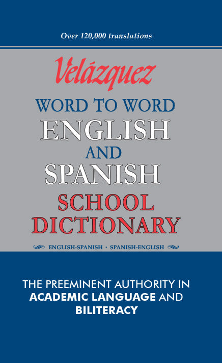 Velázquez Word to Word English and Spanish School Dictionary ...